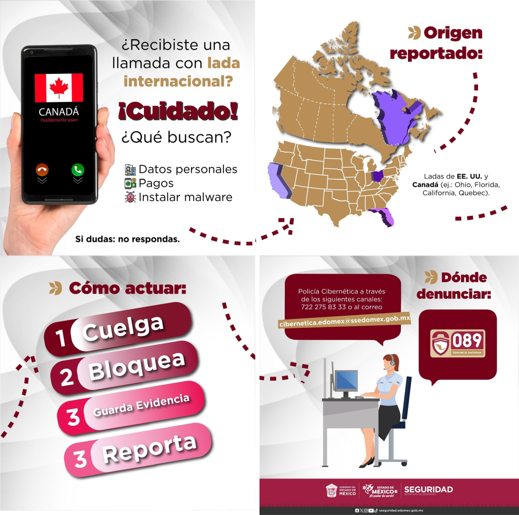Cuidado si Recibes Llamadas de Larga Distancia - AHSOMI